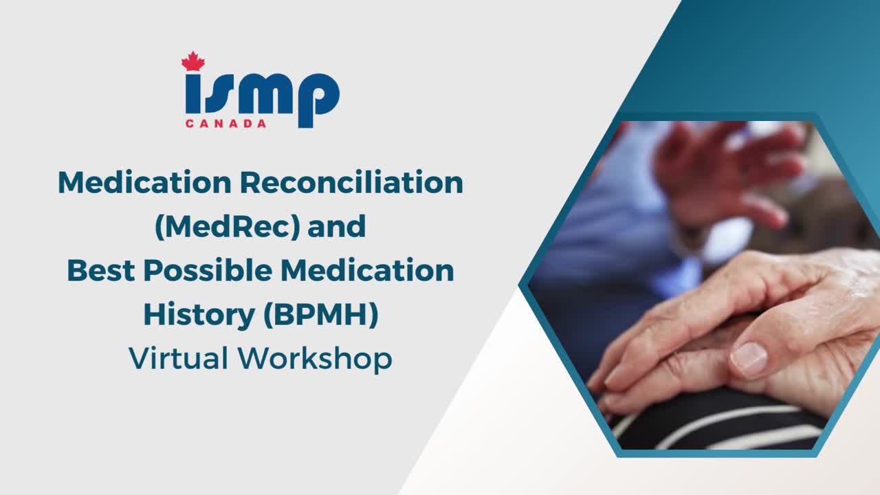 ISMP Canada on LinkedIn: #medrec #bpmh #patientsafety ISMP Canada on LinkedIn: #medrec #bpmh #patientsafety