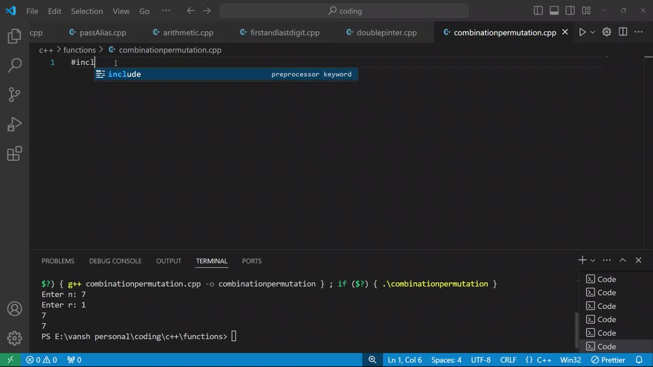 Vansh Verma on LinkedIn: Day 9 : improving in C++ DSA series Today, we ... Vansh Verma on LinkedIn: Day 9 : improving in C++ DSA series Today, we ...
