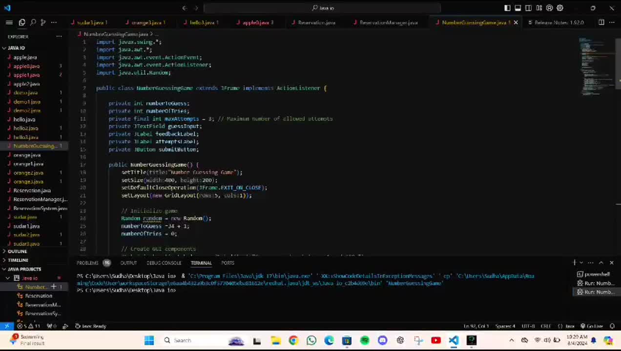 SUDARSHAN G.A on LinkedIn: #java #programming #coding # ... SUDARSHAN G.A on LinkedIn: #java #programming #coding # ...