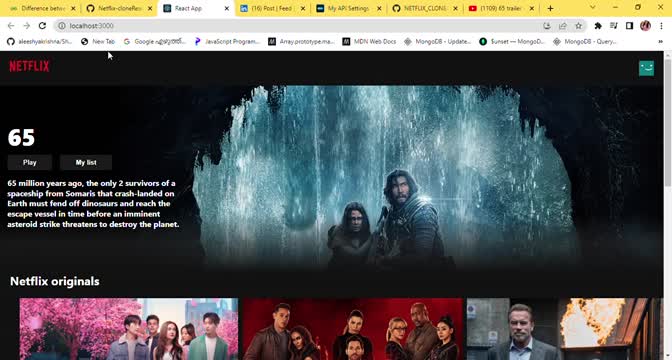 ALEESHYA KRISHNA M V on LinkedIn: #reactjs #netflixclone # ... ALEESHYA KRISHNA M V on LinkedIn: #reactjs #netflixclone # ...