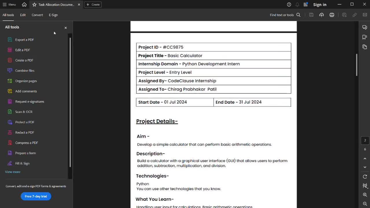Patil Chirag on LinkedIn: #python #coding #tech #programming #codeclause Patil Chirag on LinkedIn: #python #coding #tech #programming #codeclause