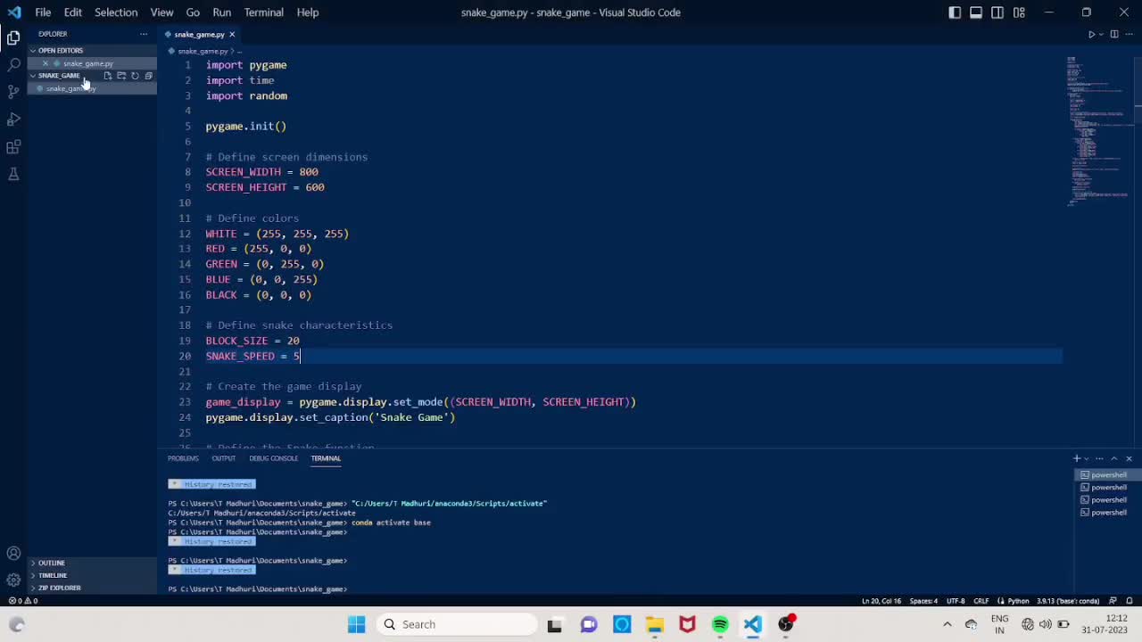 Madhuri Thotakura on LinkedIn: #python #gamedevelopment #pygame # ... Madhuri Thotakura on LinkedIn: #python #gamedevelopment #pygame # ...