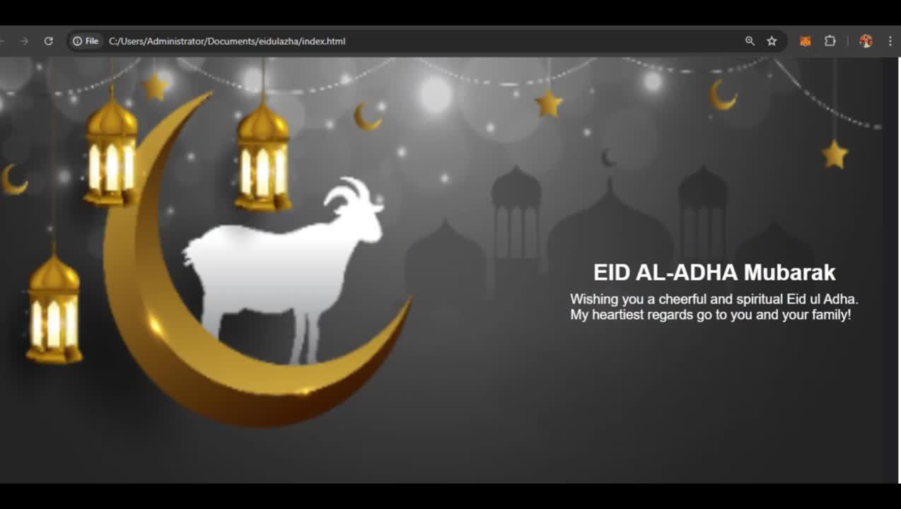 Moazma Amin on LinkedIn: Eid Mubarak. Moazma Amin on LinkedIn: Eid Mubarak.