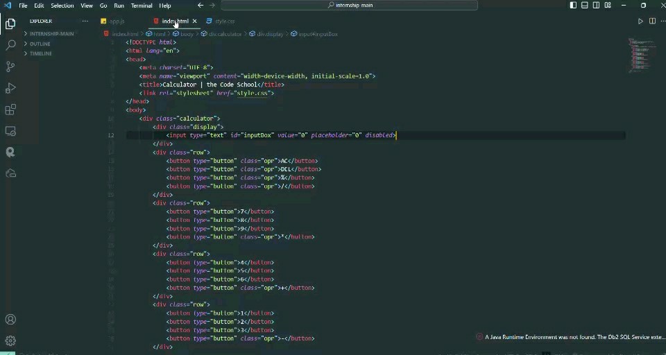 How SystemTron coded a calculator with HTML, CSS, and JS | Keerthana S ... How SystemTron coded a calculator with HTML, CSS, and JS | Keerthana S ...
