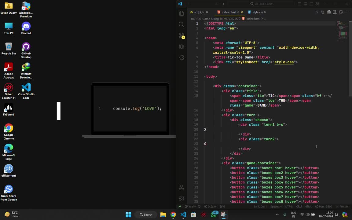 SAYAN DUARY on LinkedIn: #tictactoe #webdevelopment #html #css # ... SAYAN DUARY on LinkedIn: #tictactoe #webdevelopment #html #css # ...