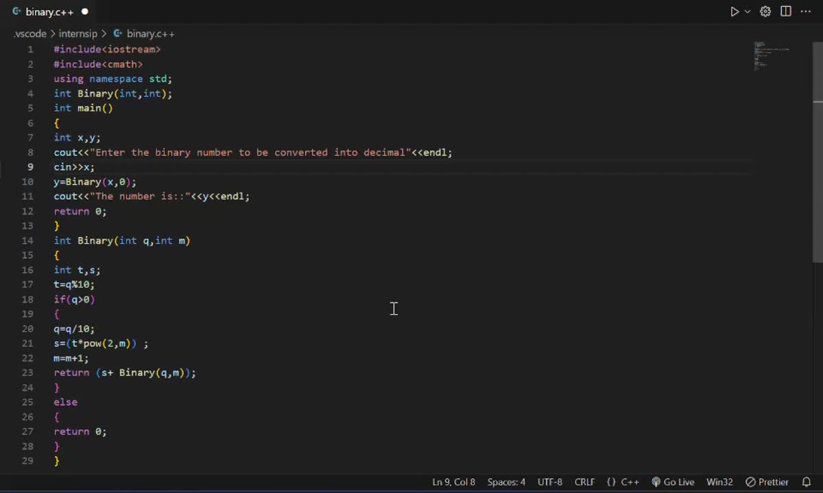 Riya Patidar on LinkedIn: #cplusplus #technohacks Riya Patidar on LinkedIn: #cplusplus #technohacks