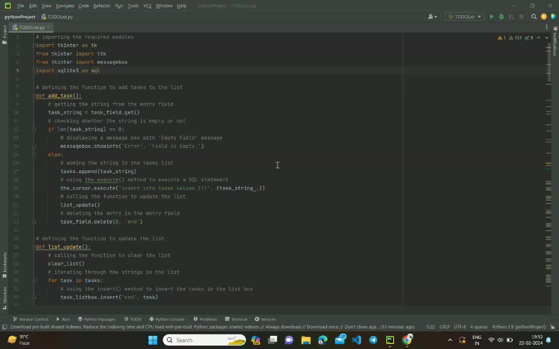 Dinesh Koppula on LinkedIn: #codewayintern #pythonprogramming Dinesh Koppula on LinkedIn: #codewayintern #pythonprogramming