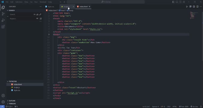 Krishna Aman on LinkedIn: #tictactoe #webdevelopment Krishna Aman on LinkedIn: #tictactoe #webdevelopment
