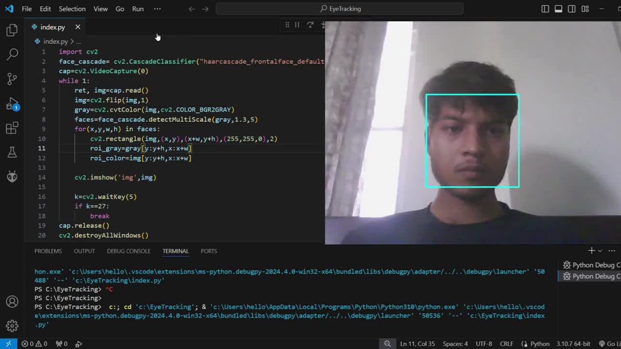 Nishant Rana on LinkedIn: #computervision #facedetection #programmer # ... Nishant Rana on LinkedIn: #computervision #facedetection #programmer # ...