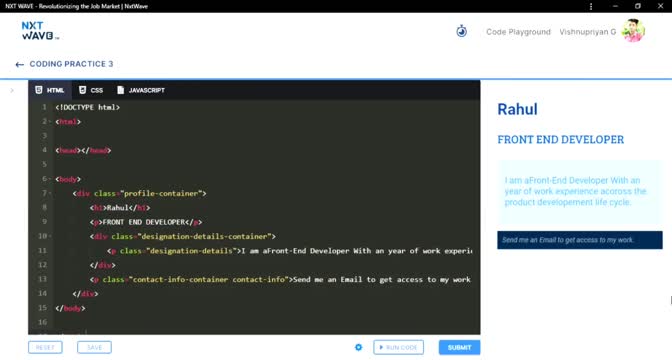 Vishnu Priyan on LinkedIn: #day6 #bootstrap #html #css # ... Vishnu Priyan on LinkedIn: #day6 #bootstrap #html #css # ...