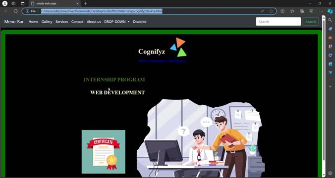 Vishesh Kumar Prajapati on LinkedIn: #cognifyz #webdevelopment Vishesh Kumar Prajapati on LinkedIn: #cognifyz #webdevelopment