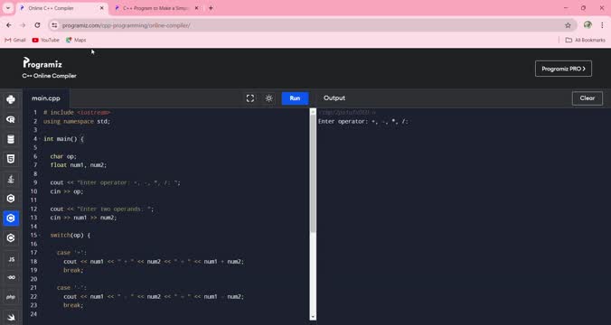 Anu Santhosh on LinkedIn: #codsoft #intern #c #program #code #calculator Anu Santhosh on LinkedIn: #codsoft #intern #c #program #code #calculator