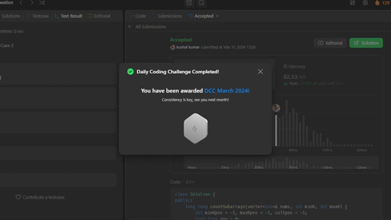 kushal kumar on LinkedIn: #leetcodechallenge #leetcodestreak # ... kushal kumar on LinkedIn: #leetcodechallenge #leetcodestreak # ...
