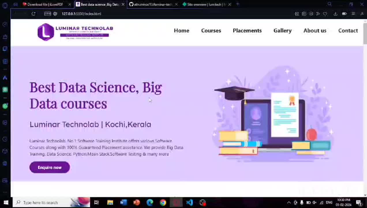 Athul Vinod on LinkedIn: #html5 #css3 #bootstrap Athul Vinod on LinkedIn: #html5 #css3 #bootstrap