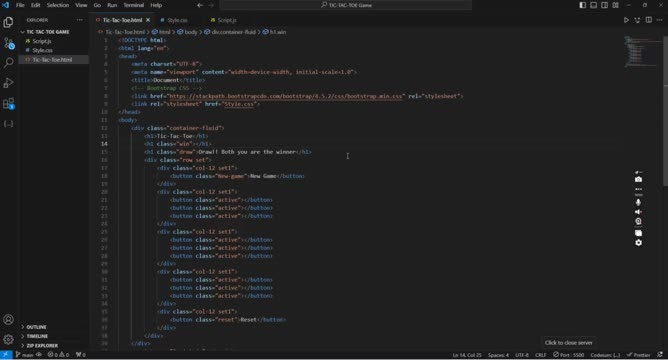 🎉 Created a responsive Tic-Tac-Toe Game with HTML, CSS, JavaScript, and ... 🎉 Created a responsive Tic-Tac-Toe Game with HTML, CSS, JavaScript, and ...