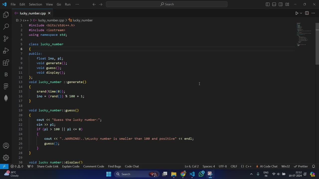Om Tilva on LinkedIn: #codsoft #internship #cplusplus # ... Om Tilva on LinkedIn: #codsoft #internship #cplusplus # ...