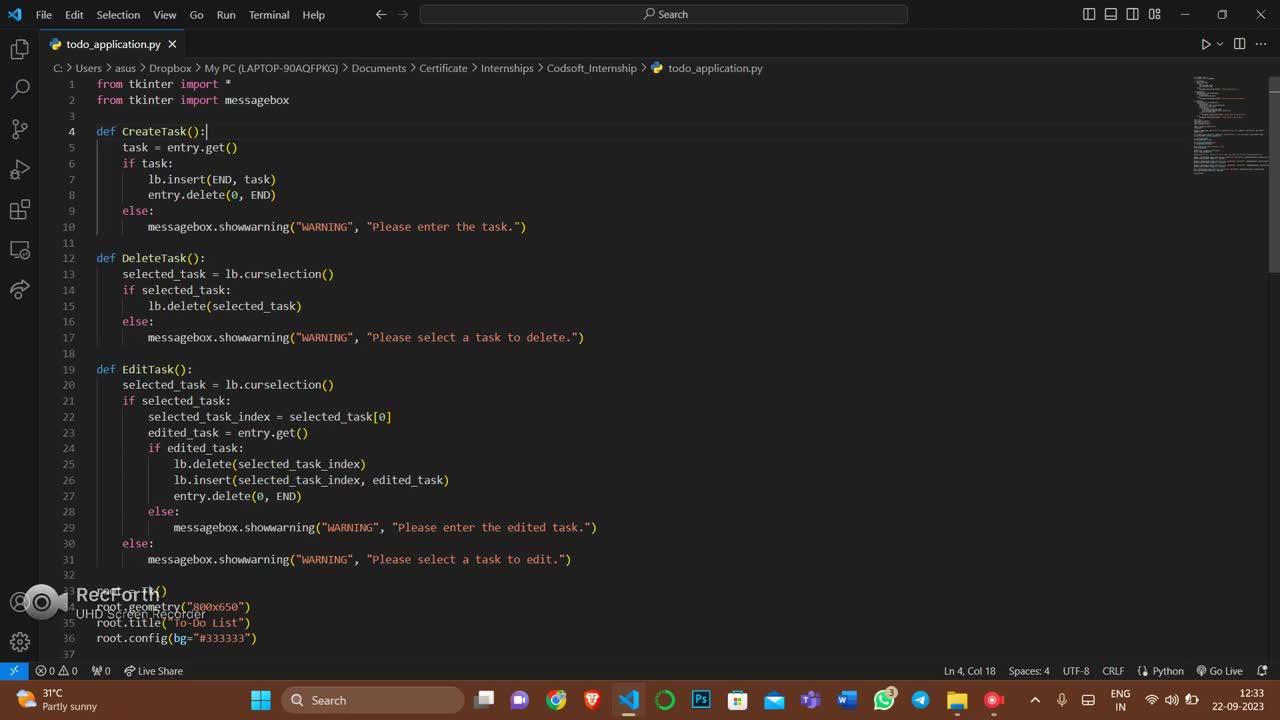 Sachin Chaudhary on LinkedIn: #task1 #codsoft #pythoninternship Sachin Chaudhary on LinkedIn: #task1 #codsoft #pythoninternship