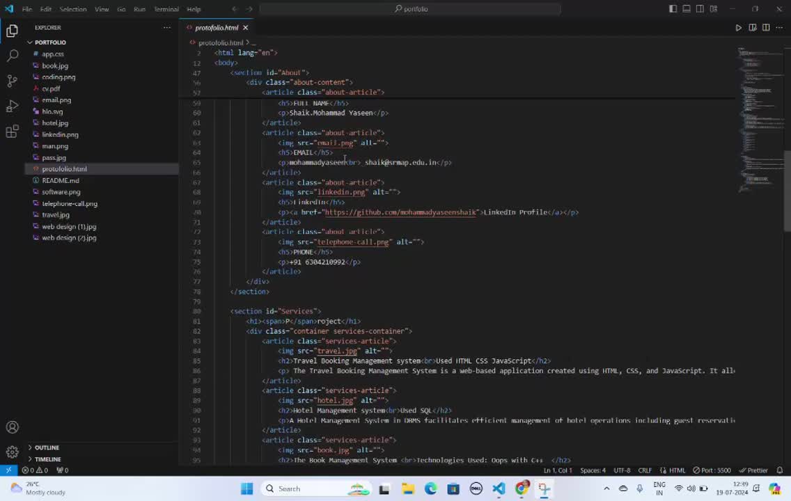 Shaik Mohammad Yaseen on LinkedIn: #webdevelopment #portfolio #html # ... Shaik Mohammad Yaseen on LinkedIn: #webdevelopment #portfolio #html # ...