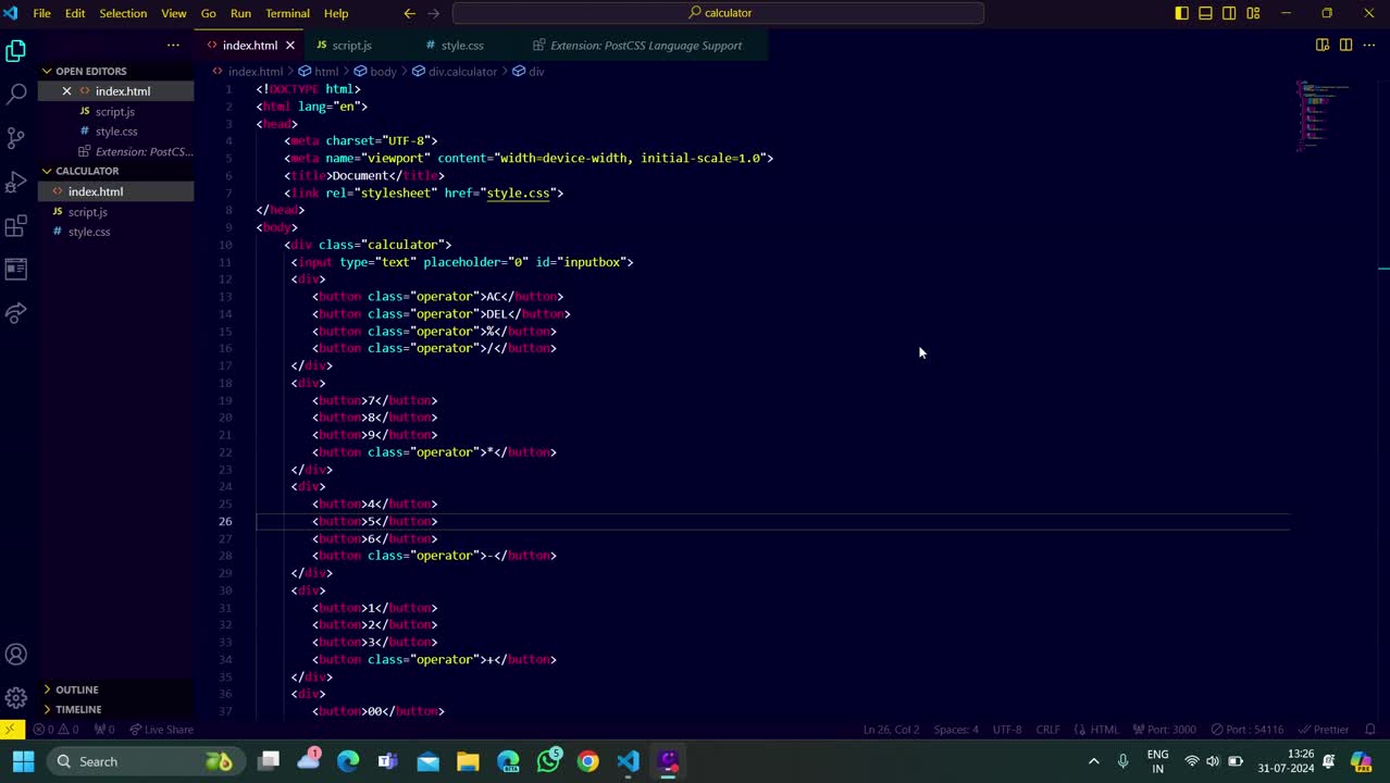 Gyansagar Gautam on LinkedIn: #internpe #html #css #javascript Gyansagar Gautam on LinkedIn: #internpe #html #css #javascript
