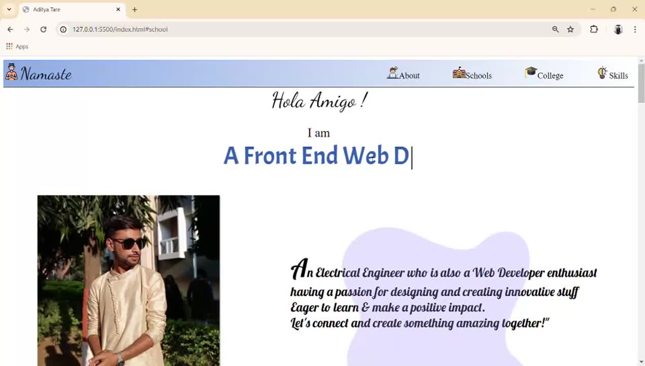 Aditya Tare on LinkedIn: #html #css #javascript #frontenddevelopment # ... Aditya Tare on LinkedIn: #html #css #javascript #frontenddevelopment # ...