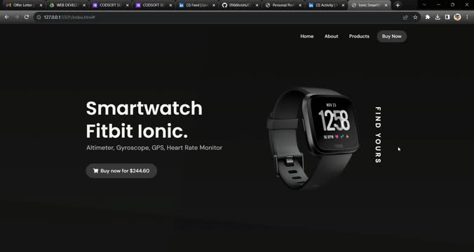 Hrishikesh Mahato on LinkedIn: #codesoft #webdevelopment #landingpage # ... Hrishikesh Mahato on LinkedIn: #codesoft #webdevelopment #landingpage # ...