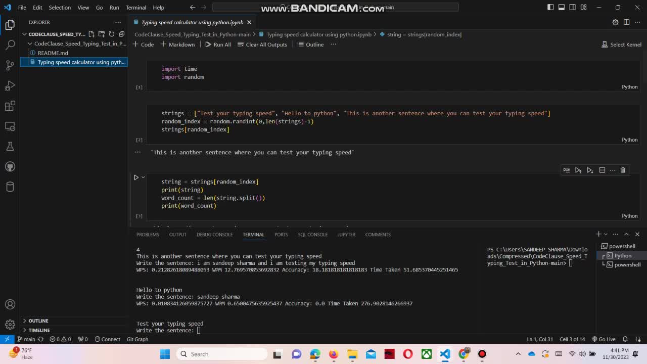 Sandeep Sharma on LinkedIn: #codeclause #python #codingjourney # ... Sandeep Sharma on LinkedIn: #codeclause #python #codingjourney # ...