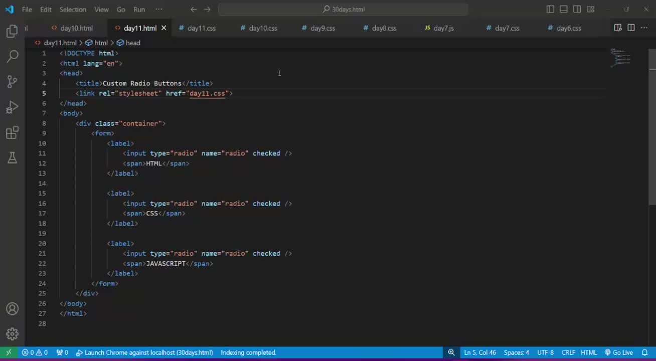 ROSHAN P.M. on LinkedIn: #webdevelopment #html #css #30daychallenge # ... ROSHAN P.M. on LinkedIn: #webdevelopment #html #css #30daychallenge # ...