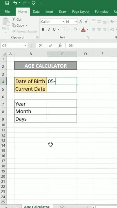 Ravi Bodduna on LinkedIn: Try this to calculate the age 😎 Ravi Bodduna on LinkedIn: Try this to calculate the age 😎