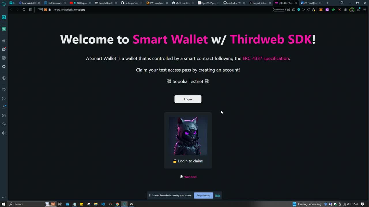 Sigit Haryoyudanto on LinkedIn: Using Smart Wallets (ERC-4337) in React ... Sigit Haryoyudanto on LinkedIn: Using Smart Wallets (ERC-4337) in React ...
