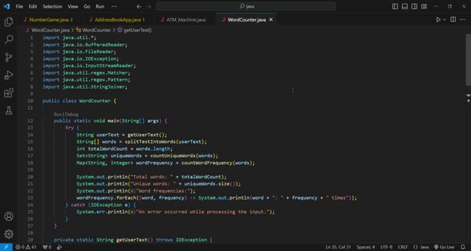 Abhishek Sutar on LinkedIn: Codesoft Word count Abhishek Sutar on LinkedIn: Codesoft Word count