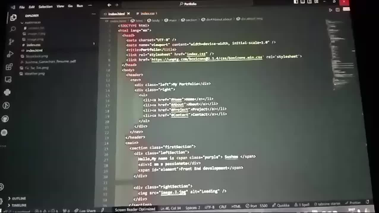 Sushma Ganachari on LinkedIn: #webdevelopment #html #css #javascript # ... Sushma Ganachari on LinkedIn: #webdevelopment #html #css #javascript # ...