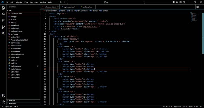GEDELA CHANDU PREETHI on LinkedIn: #html #css #javascript #internpe GEDELA CHANDU PREETHI on LinkedIn: #html #css #javascript #internpe