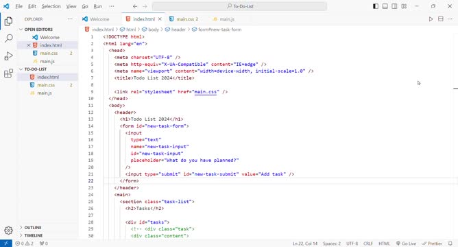 Nivedha R on LinkedIn: #webdevelopment #javascript #css #todolist # ... Nivedha R on LinkedIn: #webdevelopment #javascript #css #todolist # ...