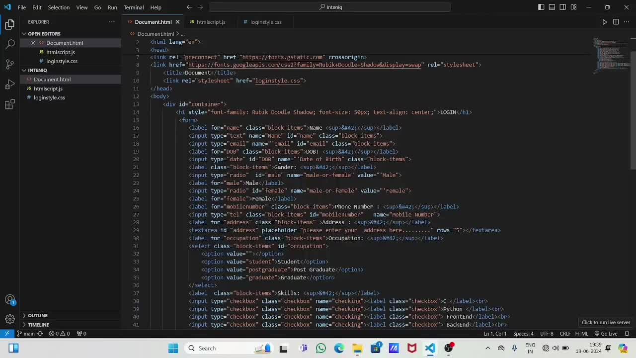 S Mahendran on LinkedIn: #interniq #interniq #webdevelopment S Mahendran on LinkedIn: #interniq #interniq #webdevelopment
