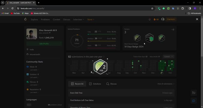 Vinu Varsanth M R on LinkedIn: #leetcode #codingchallenge # ... Vinu Varsanth M R on LinkedIn: #leetcode #codingchallenge # ...