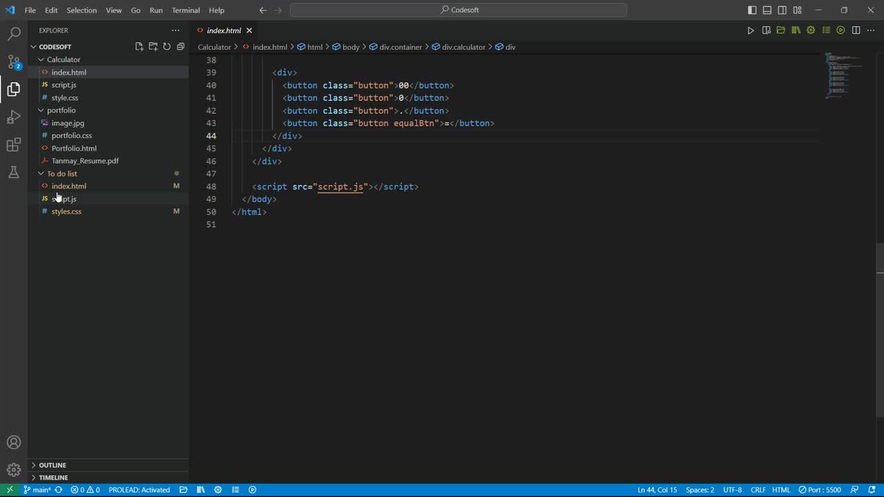 tanmay misal on LinkedIn: #codesoft #internship #webdevelopment tanmay misal on LinkedIn: #codesoft #internship #webdevelopment