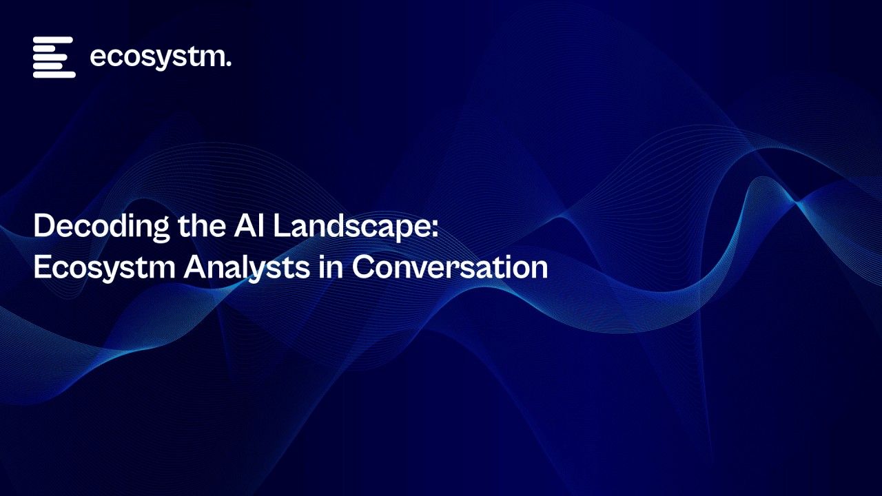 Ecosystm on LinkedIn: Decoding the AI Landscape: Ecosystm Analysts in ... Ecosystm on LinkedIn: Decoding the AI Landscape: Ecosystm Analysts in ...