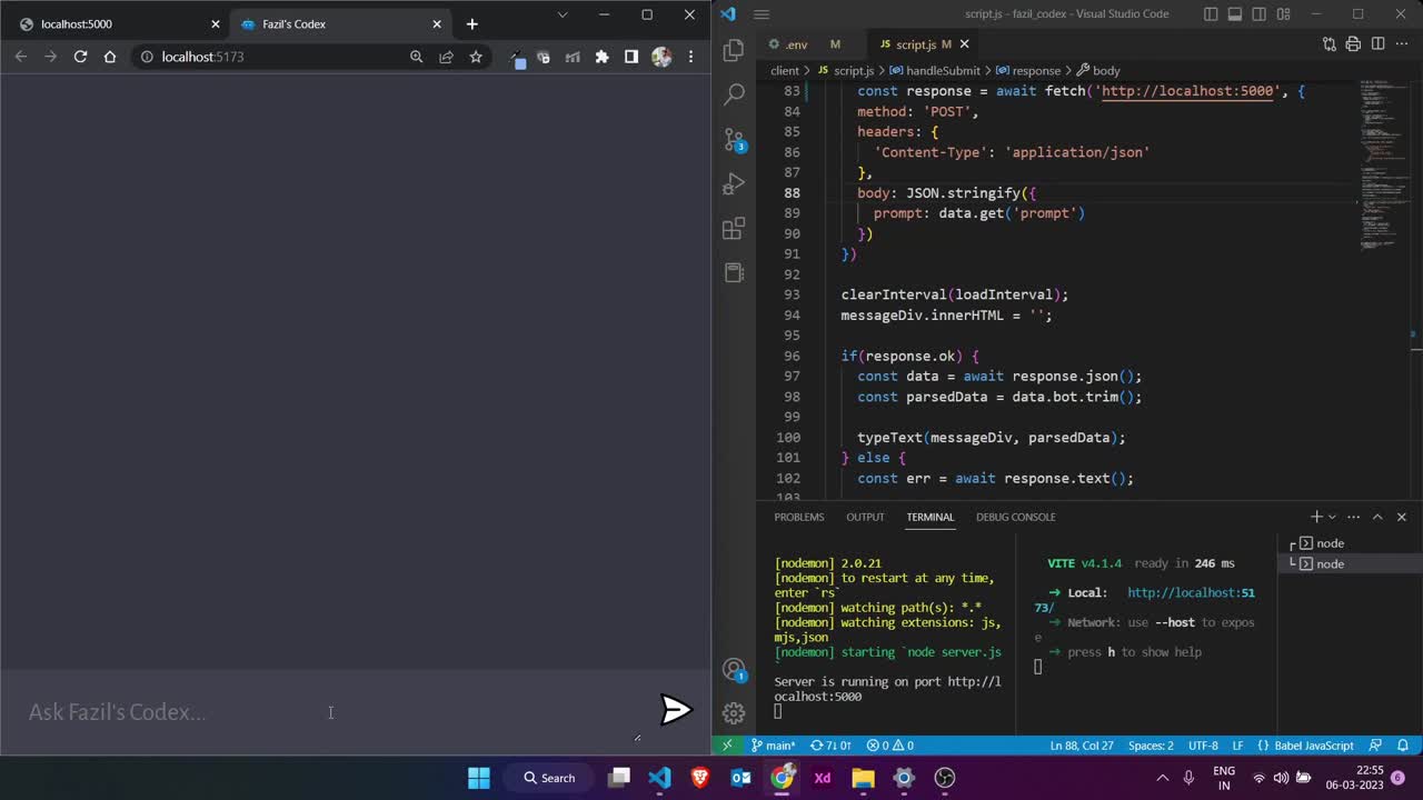 Fazil Ahamed on LinkedIn: #chatbot #chatgpt #openai #codex #development ... Fazil Ahamed on LinkedIn: #chatbot #chatgpt #openai #codex #development ...
