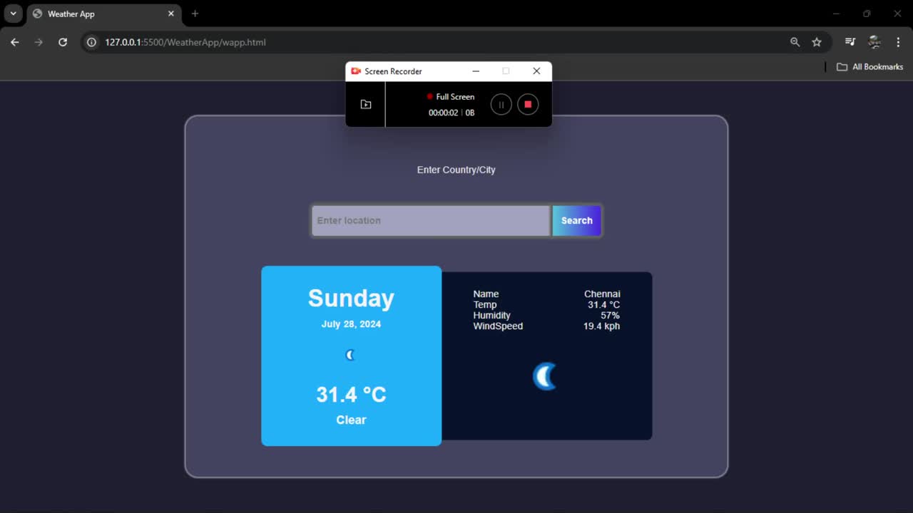 Hemawathi Karthikeyan on LinkedIn: Weather App Using HTML CSS JS GitHub ... Hemawathi Karthikeyan on LinkedIn: Weather App Using HTML CSS JS GitHub ...