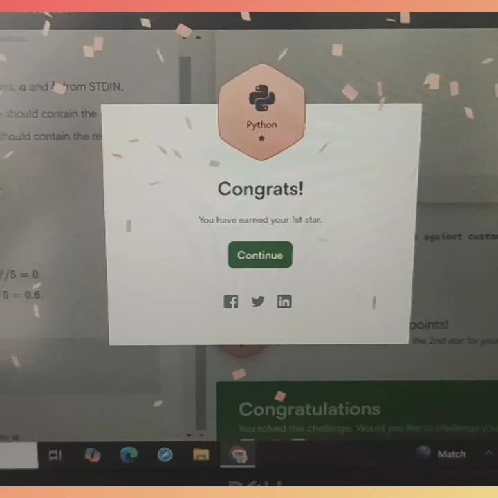 sunny kumar on LinkedIn: I get first star on hacker rank sunny kumar on LinkedIn: I get first star on hacker rank