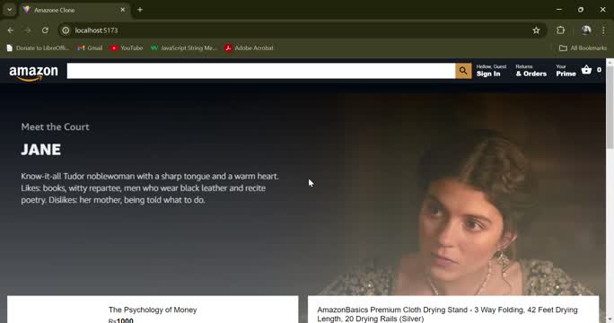 Sooraj Raju on LinkedIn: #reactjs #webdevelopment #amazonclone # ... Sooraj Raju on LinkedIn: #reactjs #webdevelopment #amazonclone # ...