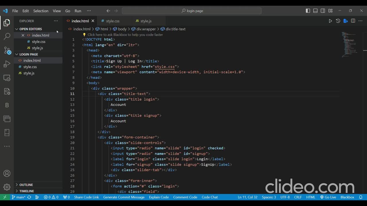 AKRITI CHHAYA on LinkedIn: #webdevelopment #loginpage #taskcompleted AKRITI CHHAYA on LinkedIn: #webdevelopment #loginpage #taskcompleted