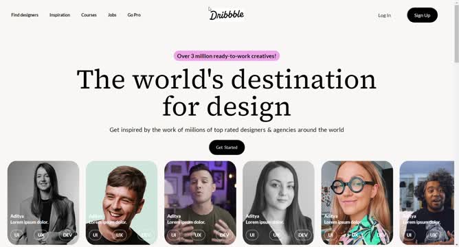 Aditya Raj on LinkedIn: #webdevelopment #html #css #dribbbleclone Aditya Raj on LinkedIn: #webdevelopment #html #css #dribbbleclone