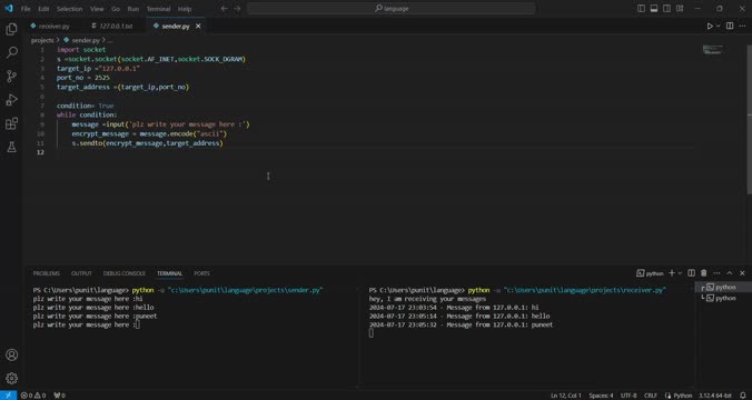 Puneet Yadav on LinkedIn: #python #socketprogramming #networking # ... Puneet Yadav on LinkedIn: #python #socketprogramming #networking # ...