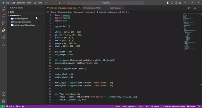 Murugananthan Chinnaiyan on LinkedIn: #python #coding #project # ... Murugananthan Chinnaiyan on LinkedIn: #python #coding #project # ...