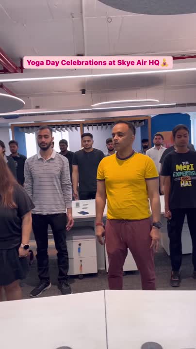 Skye Air Mobility on LinkedIn: #yogaday #wellnessatwork #skyeaircelebrates Skye Air Mobility on LinkedIn: #yogaday #wellnessatwork #skyeaircelebrates