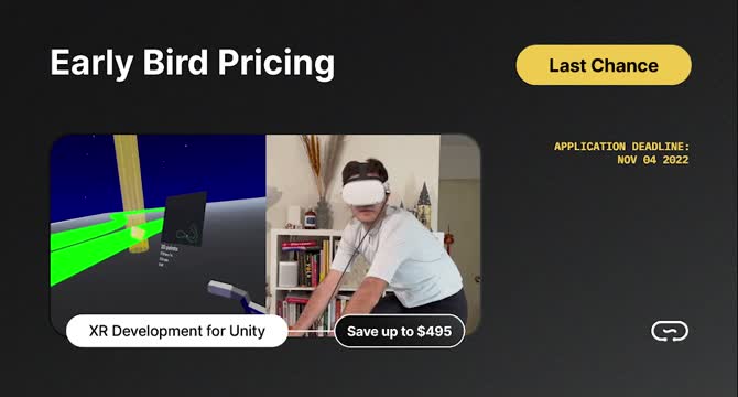 Circuit Stream on LinkedIn: Final call! Our XR Development with Unity ... Circuit Stream on LinkedIn: Final call! Our XR Development with Unity ...