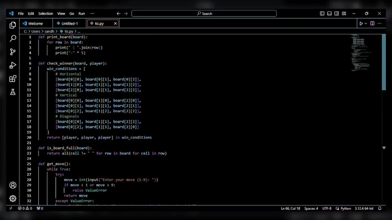 Sandhiya Mageshbabu on LinkedIn: #internpe #python Sandhiya Mageshbabu on LinkedIn: #internpe #python