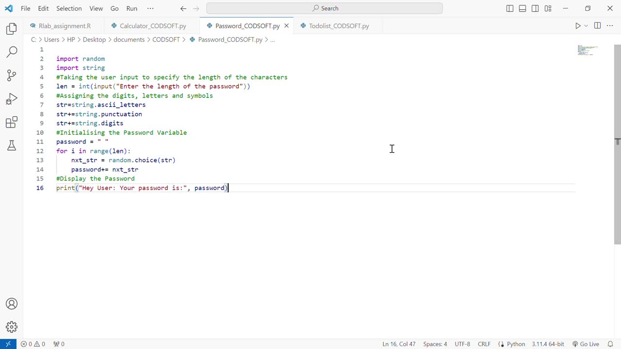 Sreya Banerjee on LinkedIn: #codsoftinternship #python # ... Sreya Banerjee on LinkedIn: #codsoftinternship #python # ...