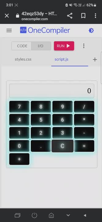 Yuva Surya on LinkedIn: #webdevelopment #html #css #javascript #calculator Yuva Surya on LinkedIn: #webdevelopment #html #css #javascript #calculator